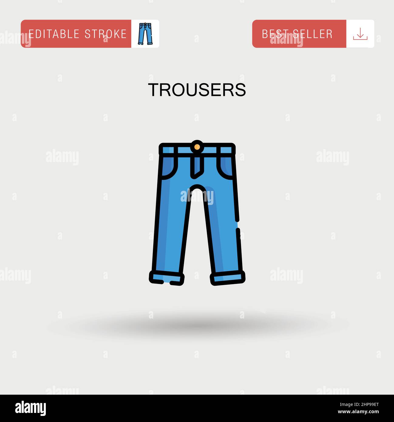 Pants cad vector Stock Vector Images - Alamy