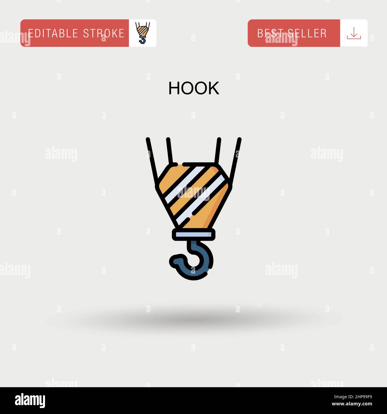 Hook and line fishing Stock Vector Images - Alamy