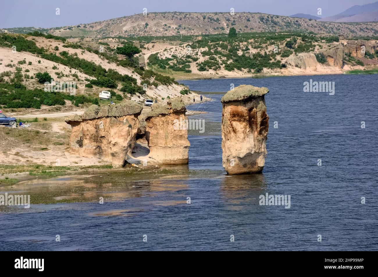 rock formation of Emre Lake in Turkey Stock Photo - Alamy