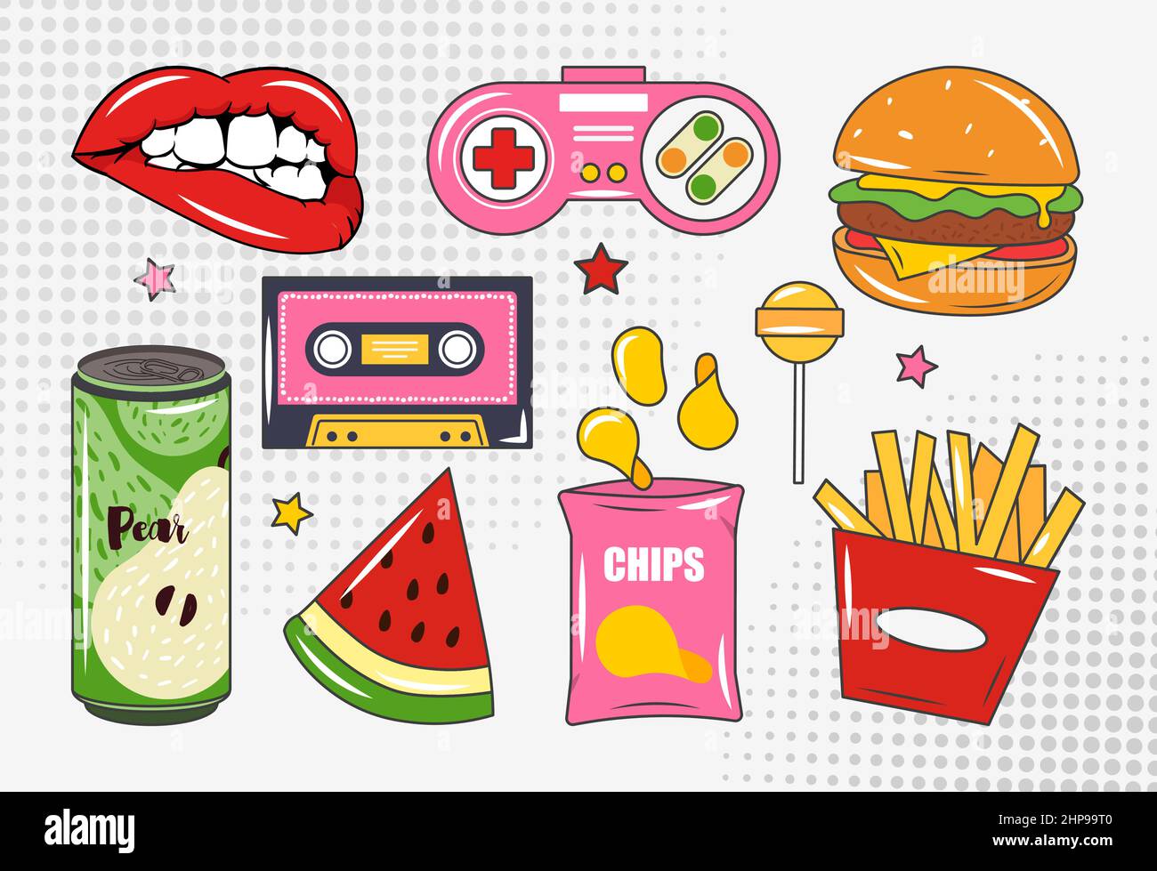 Pop art element Stock Vector Image & Art - Alamy