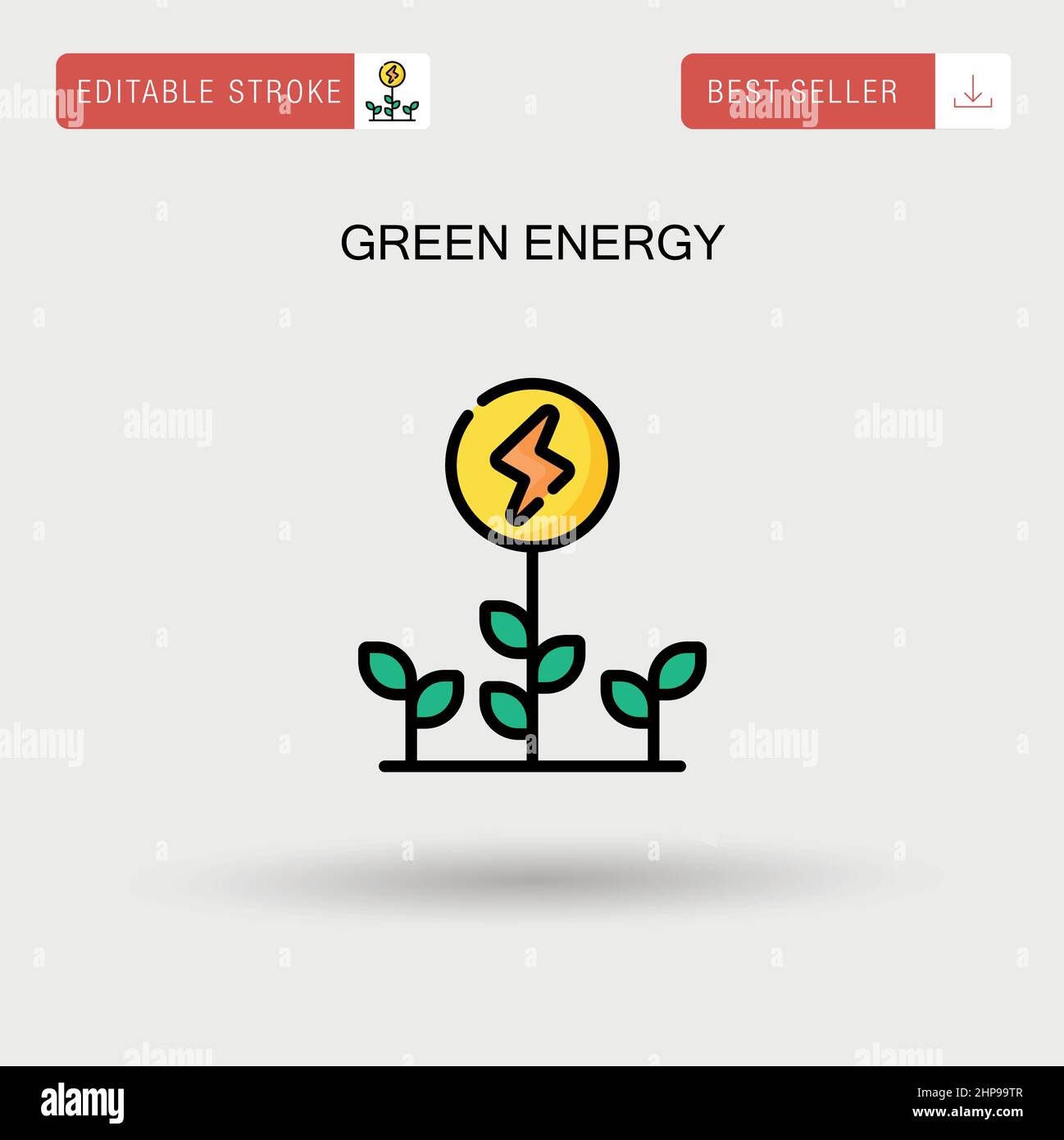 Very green energy Stock Vector Images - Alamy