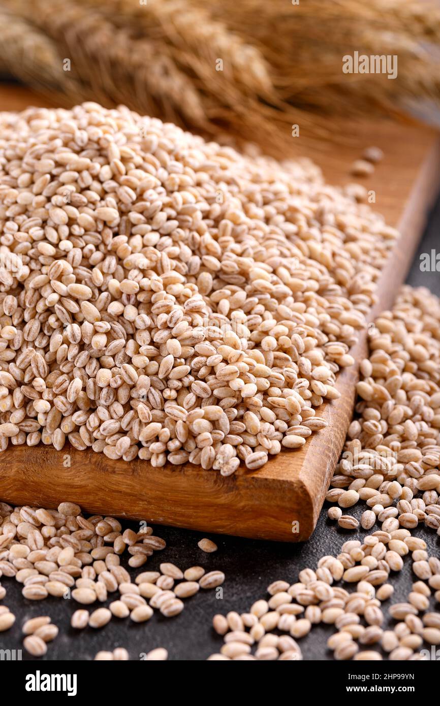 Barley pearl beans hi-res stock photography and images - Alamy