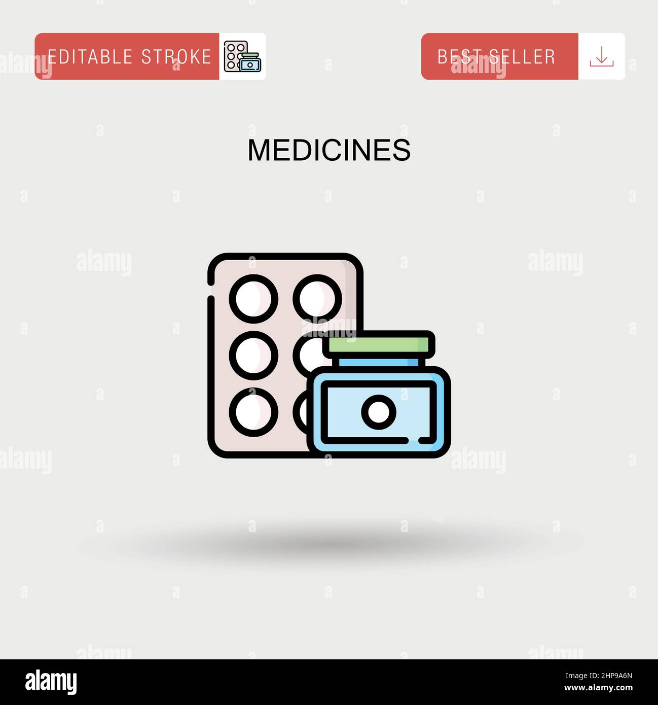 Icon medicines drug Stock Vector Images - Alamy