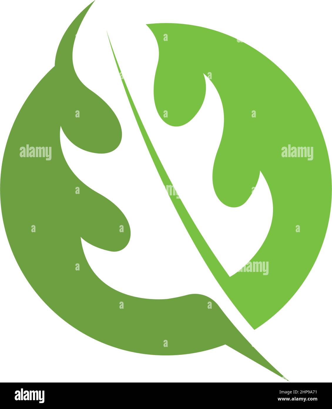 organic leaves icon vector design template Stock Vector Image & Art - Alamy