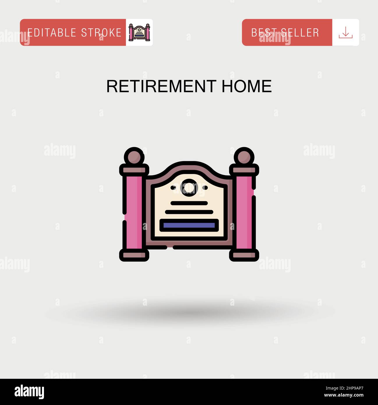 Home help carer Stock Vector Images - Alamy