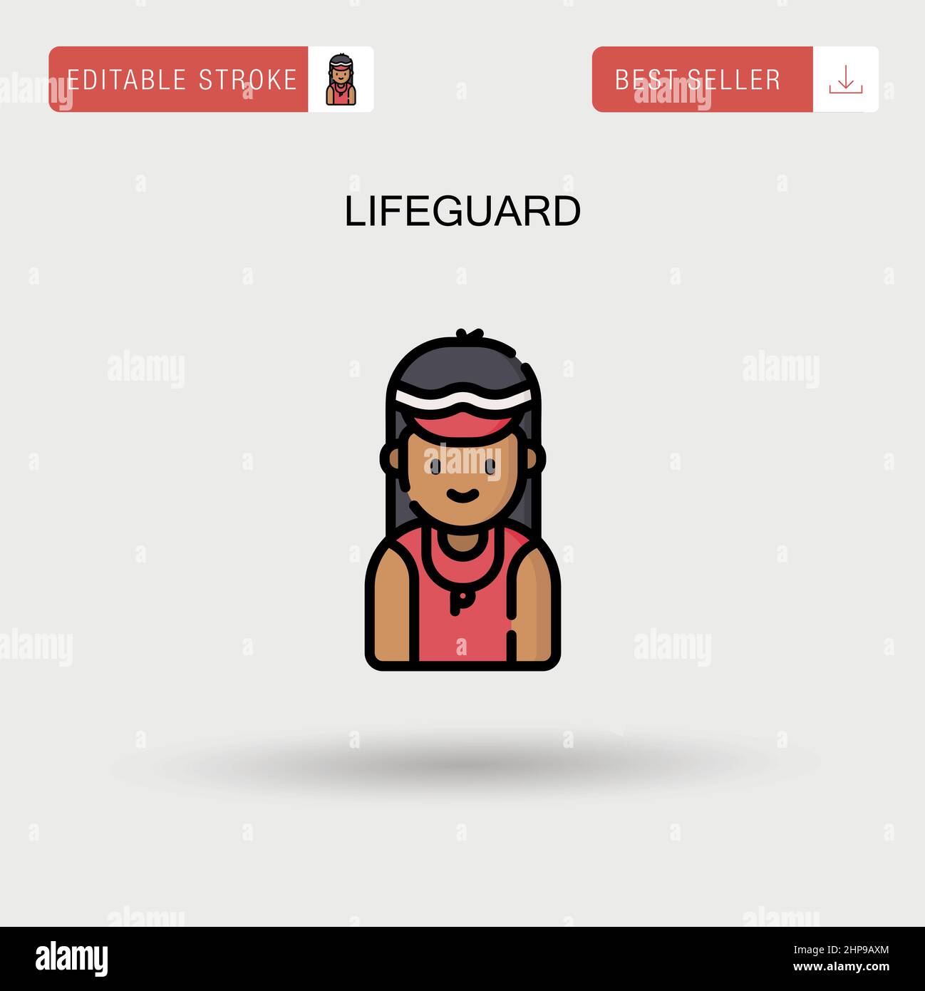 Man lifeguard Stock Vector Images - Alamy