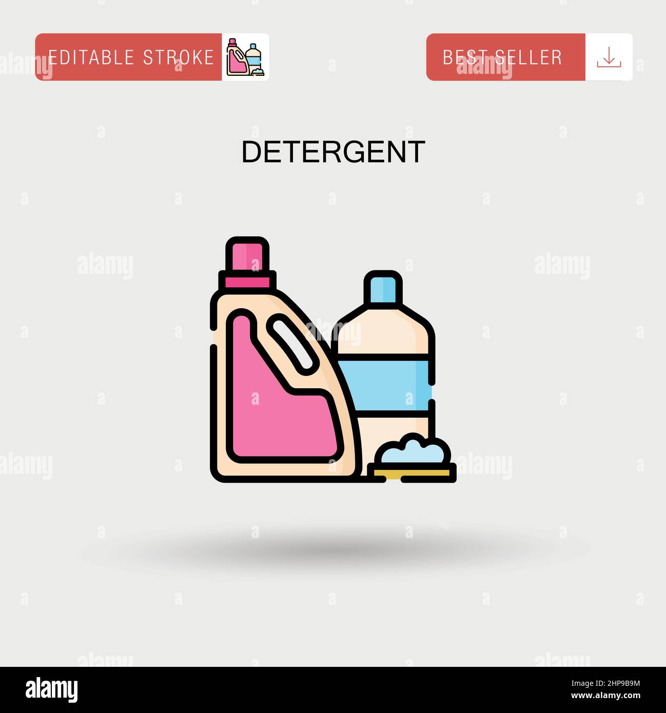 Laundry detergent Stock Vector Images - Alamy