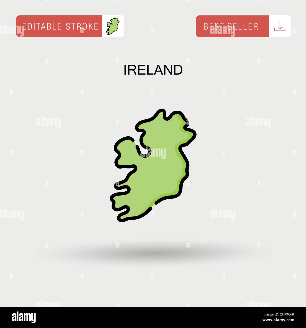 Historic ireland Stock Vector Images - Alamy