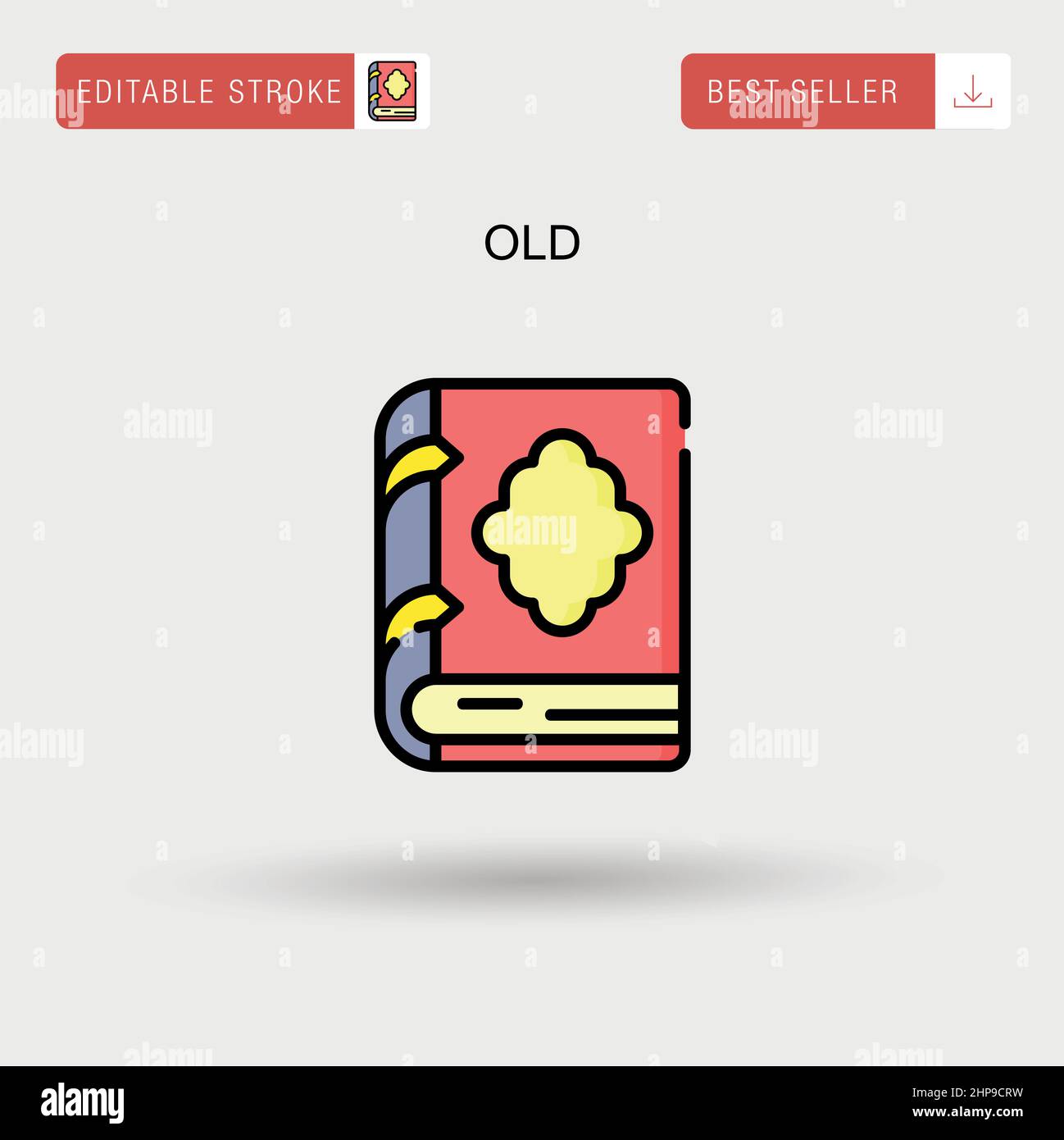 Old Simple vector icon Stock Vector Image & Art - Alamy