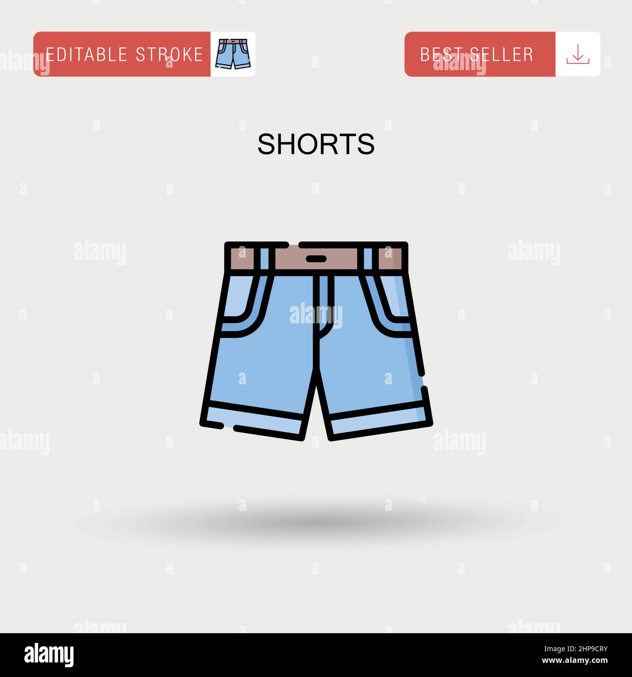 Skin shorts Stock Vector Images - Alamy