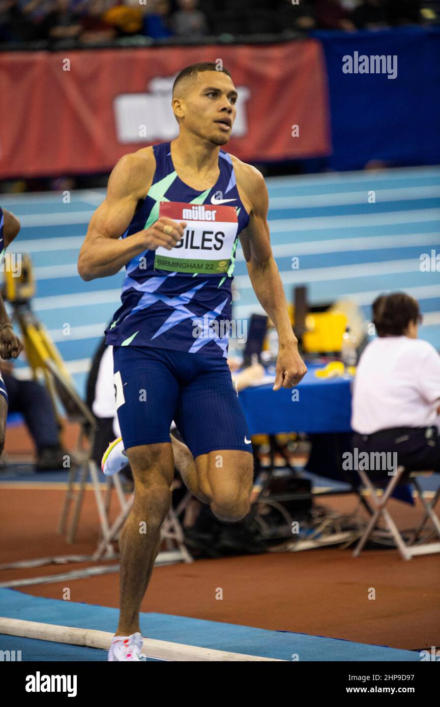 Saturday 19 February 2022: ELLIOT GILES in the 800 Metres Mens at the ...