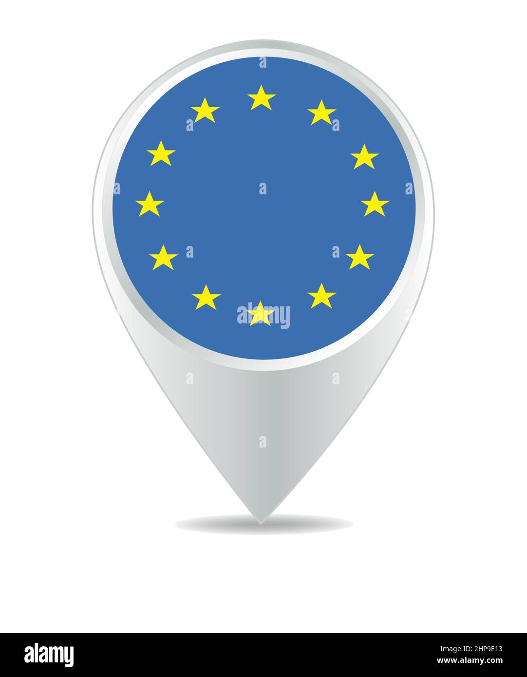 Location Icon for EU Stock Vector Image & Art - Alamy