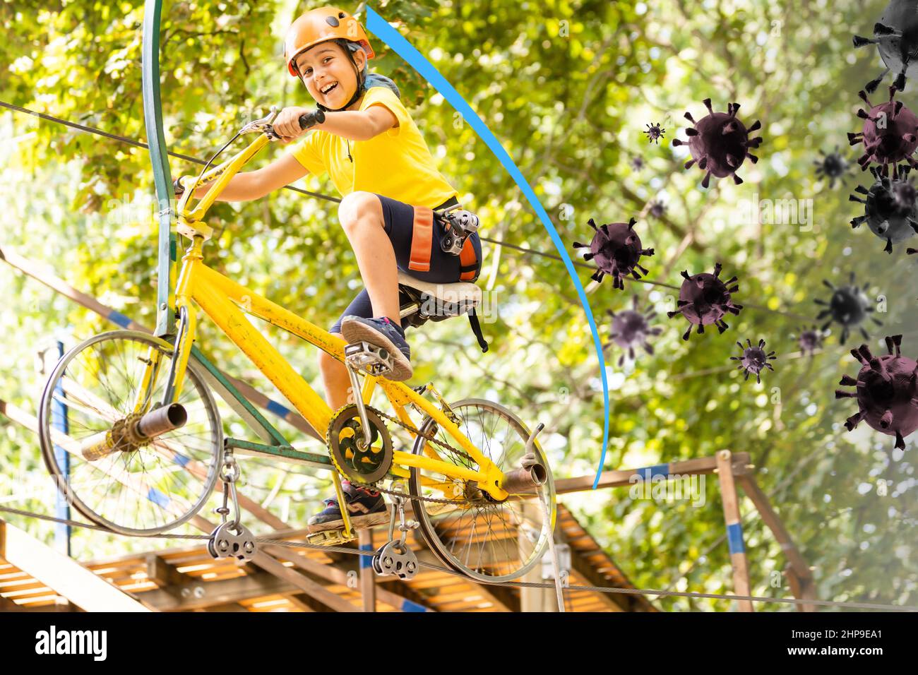 Stronger immunity - better disease resistance. children surrounded by ...