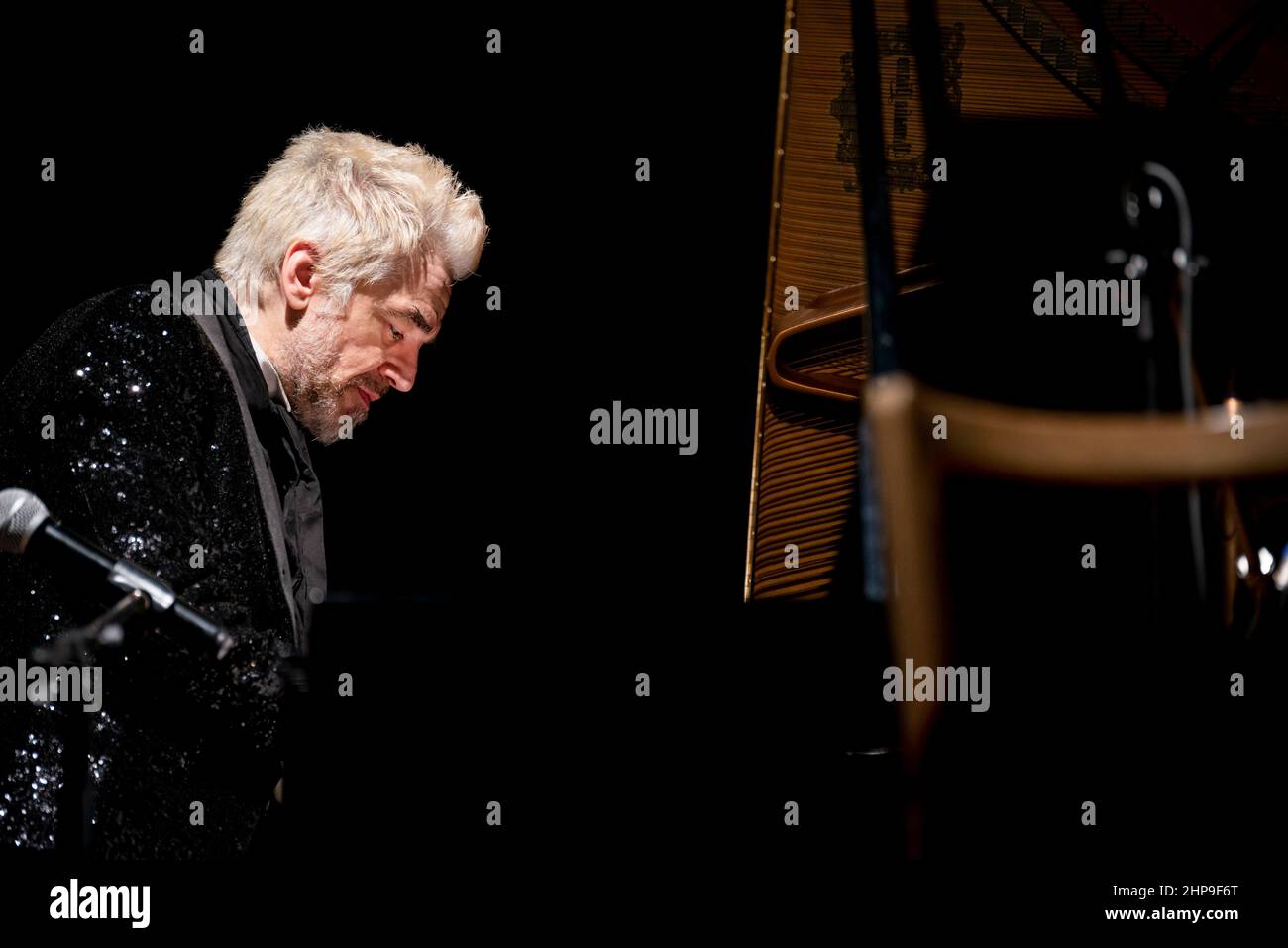 Marco Castoldi aka Morgan performing at Figline Valdarno (Fi). 22/10 ...