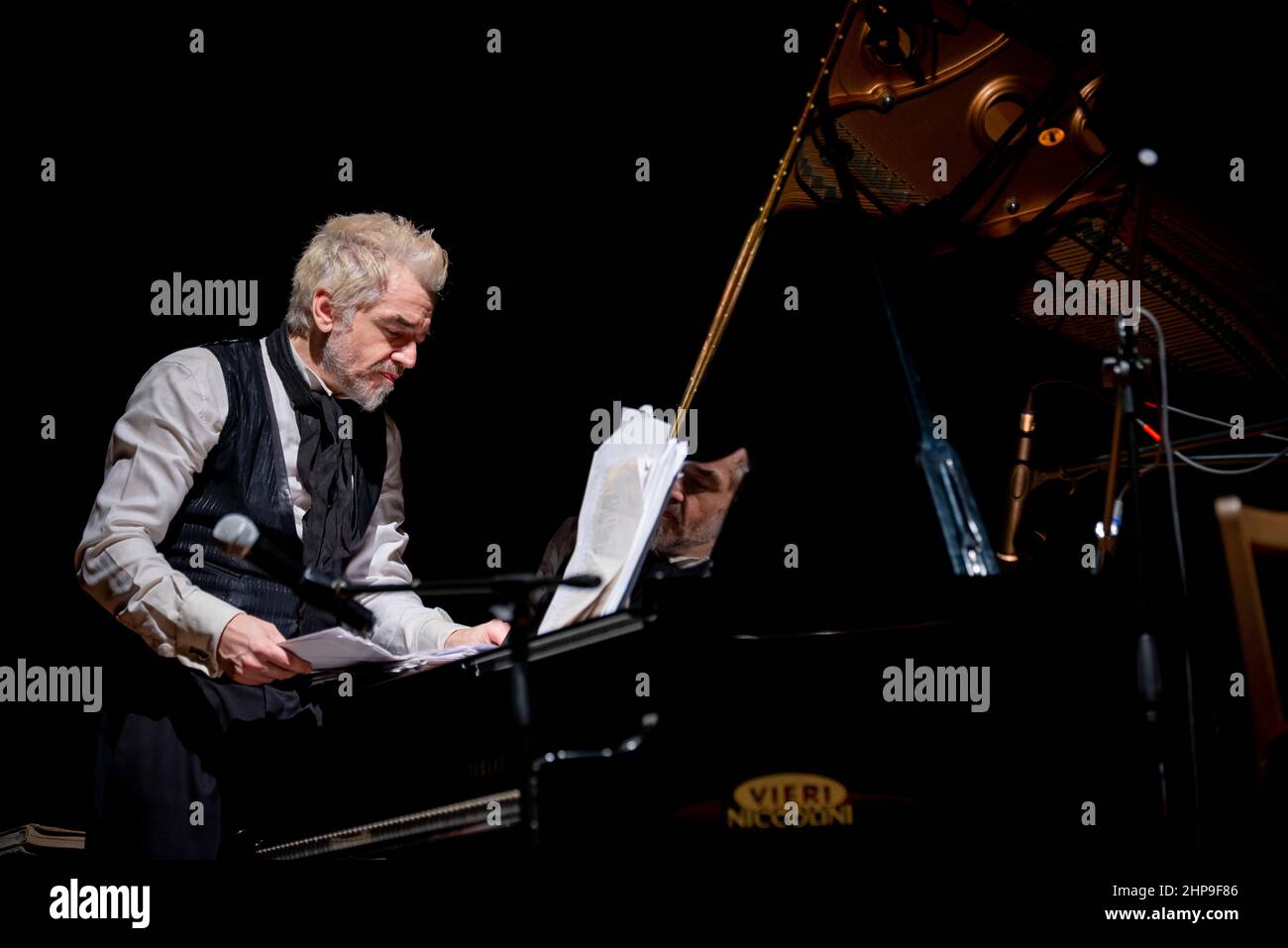 Marco Castoldi aka Morgan performing at Figline Valdarno (Fi). 22/10 ...