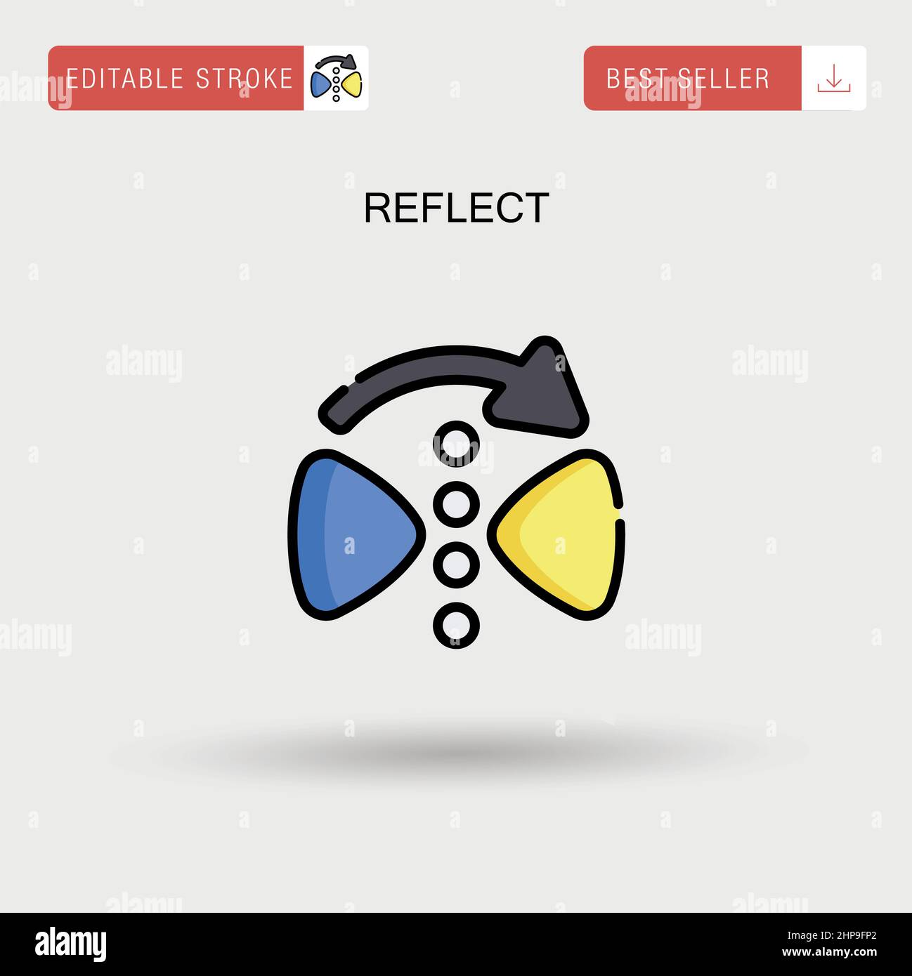 Reflect icon hi-res stock photography and images - Alamy