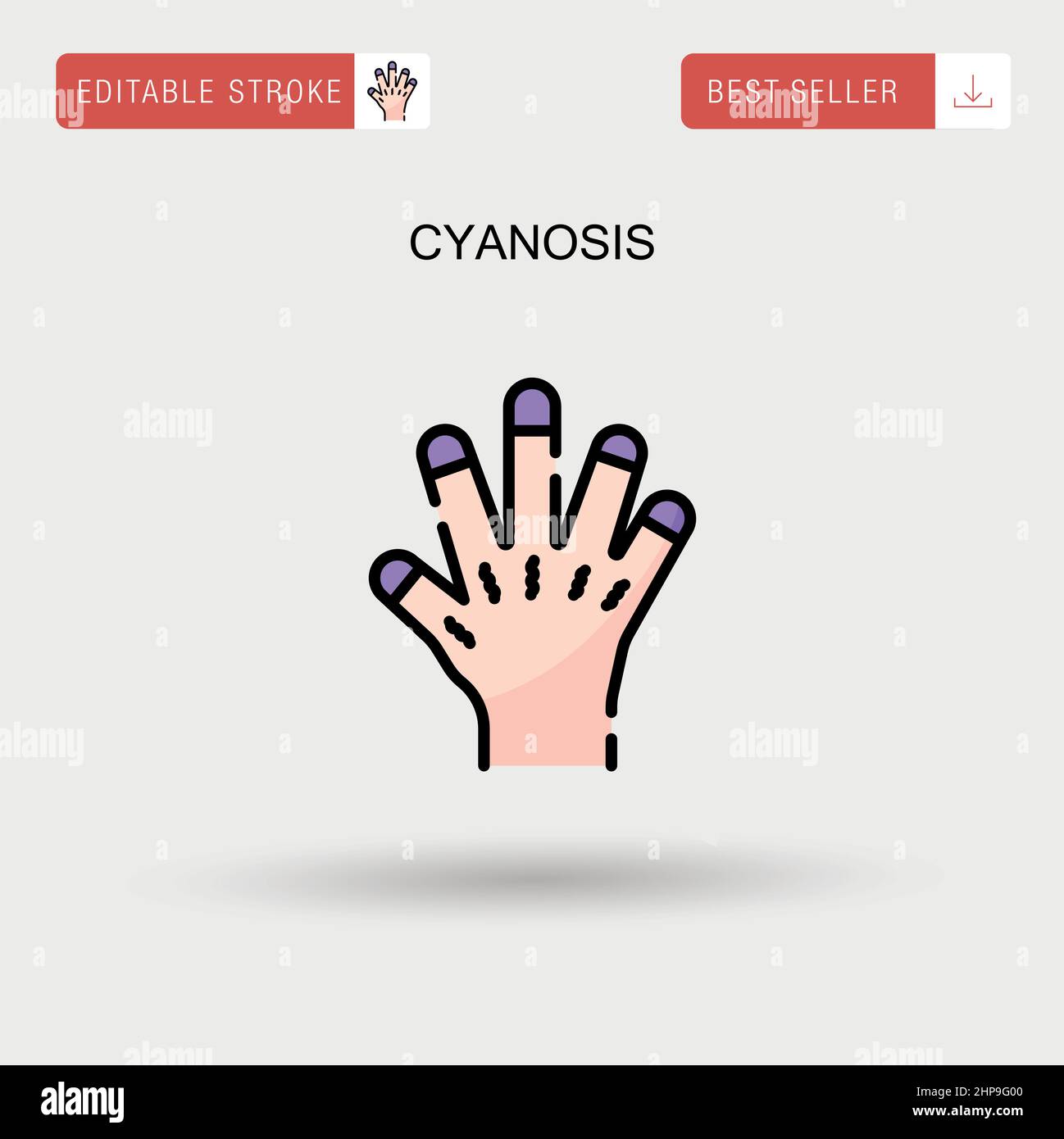 Cyanosis skin hi-res stock photography and images - Alamy