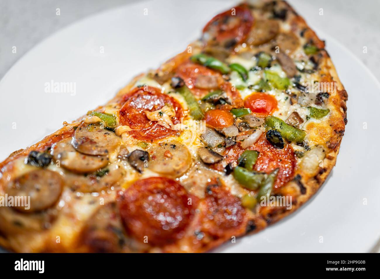 Half of a pizza hi-res stock photography and images - Alamy