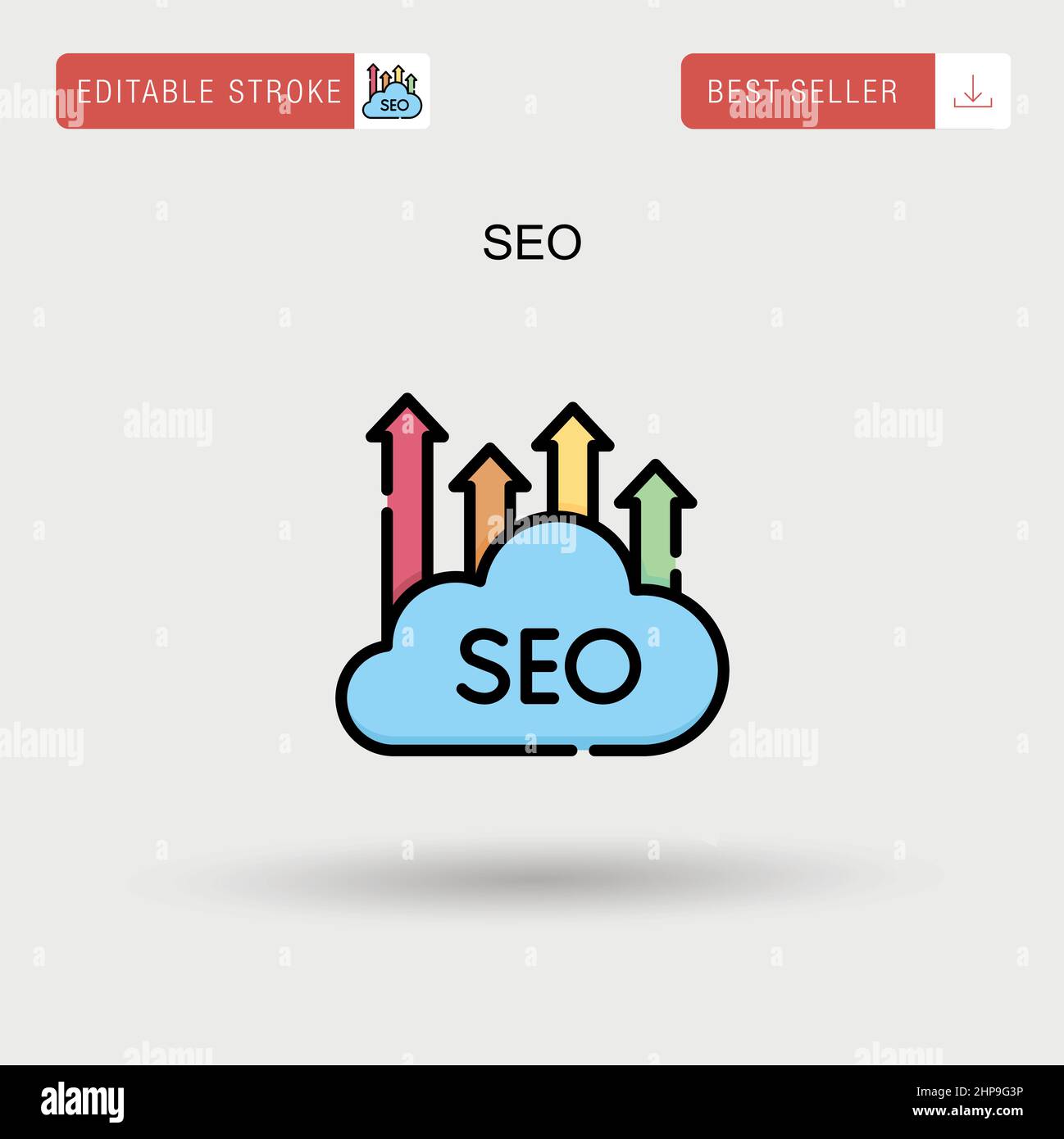 Marketing website search ranking vector engine analysis hi-res stock ...