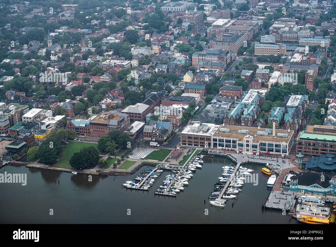 Aerial view of alexandria harbor hi-res stock photography and images ...