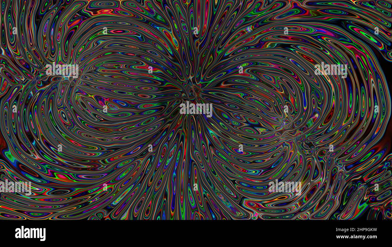 Abstract, dark, textured background with a glowing pattern. Design, art ...