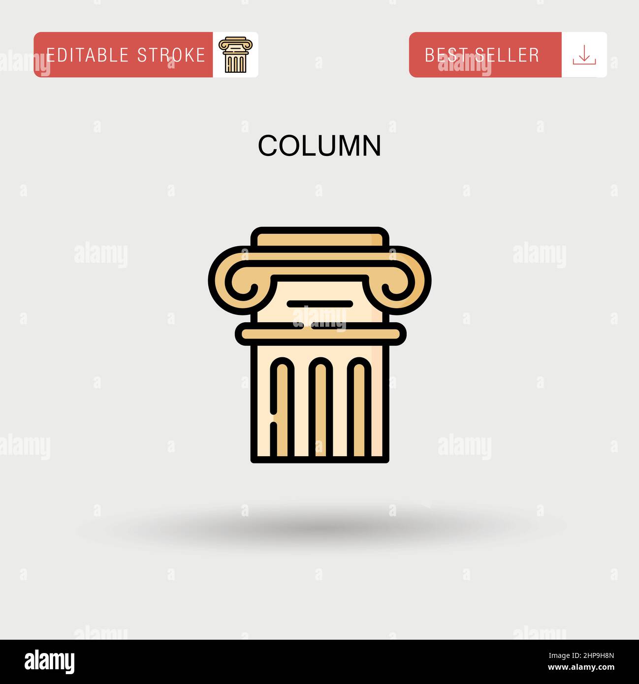 Classical architecture columns Stock Vector Images - Alamy