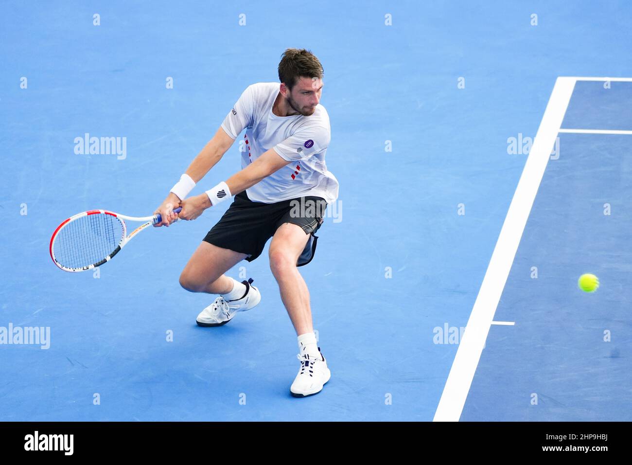 February, 19 - Delray Beach: Cameron Norrie(GBR) plays Tommy Paul(USA ...