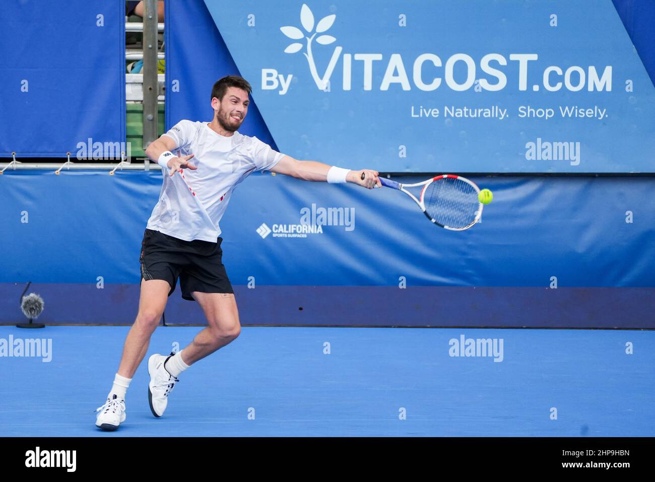 February, 19 - Delray Beach: Cameron Norrie(GBR) plays Tommy Paul(USA ...
