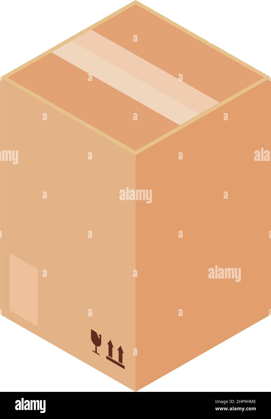 packing fragile carton Stock Vector Image & Art - Alamy