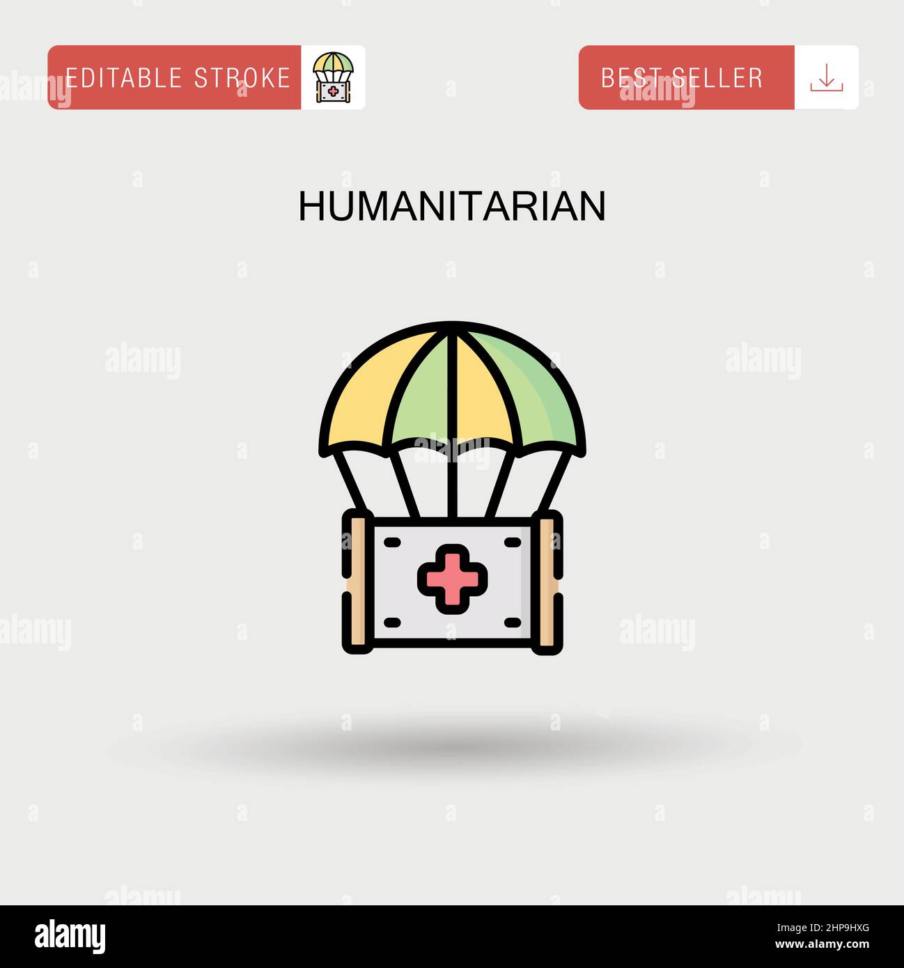 Humanitarian aid symbol Stock Vector Images - Alamy