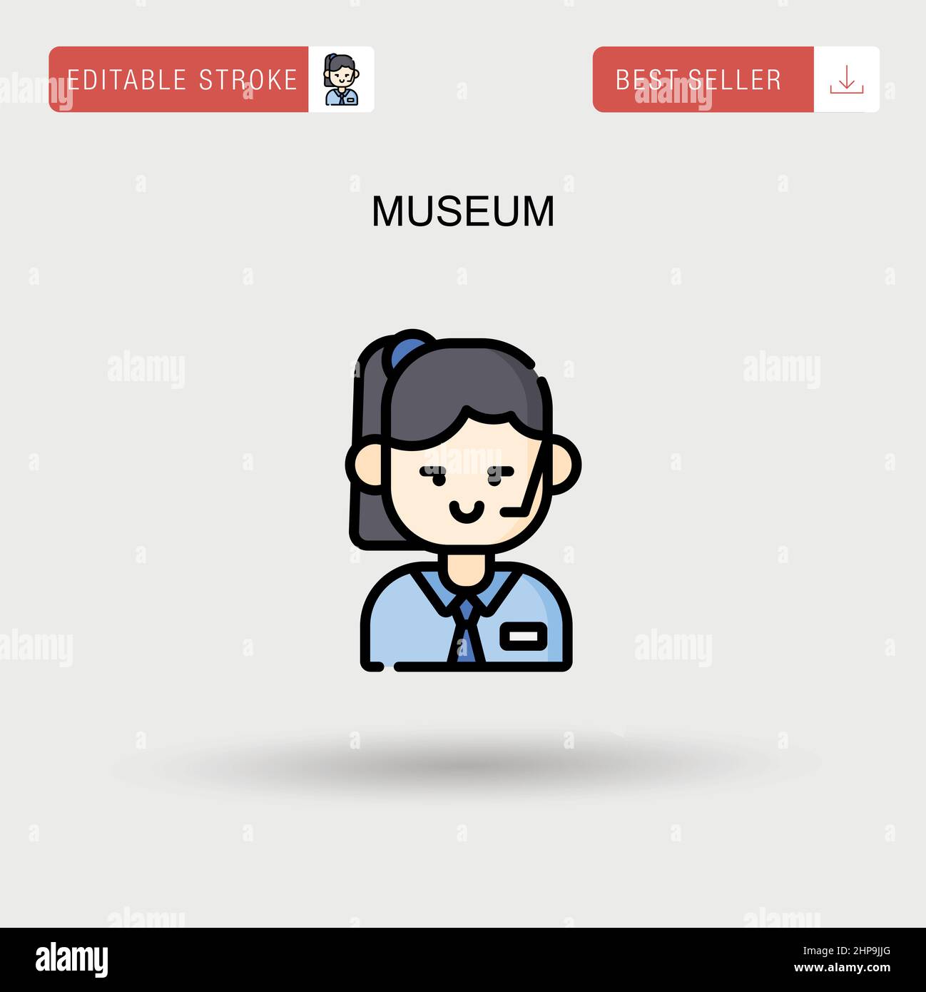 Culture museum display history Stock Vector Images - Alamy