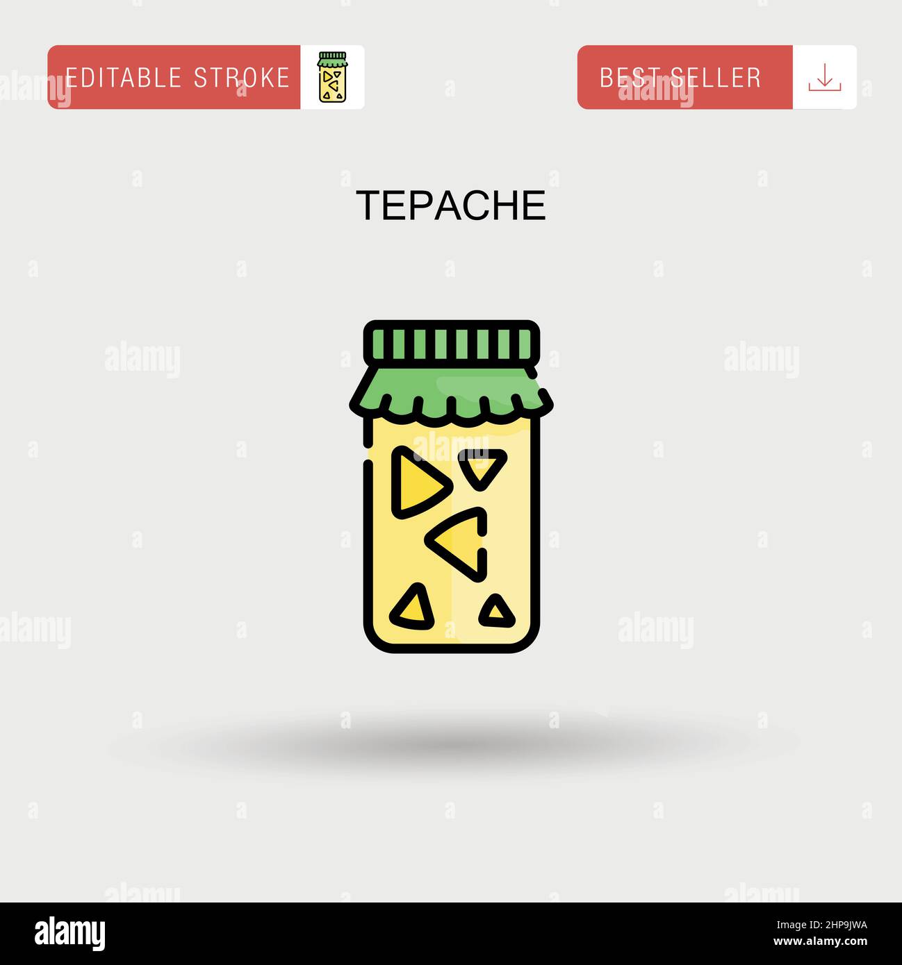Tepache Simple vector icon Stock Vector Image & Art - Alamy