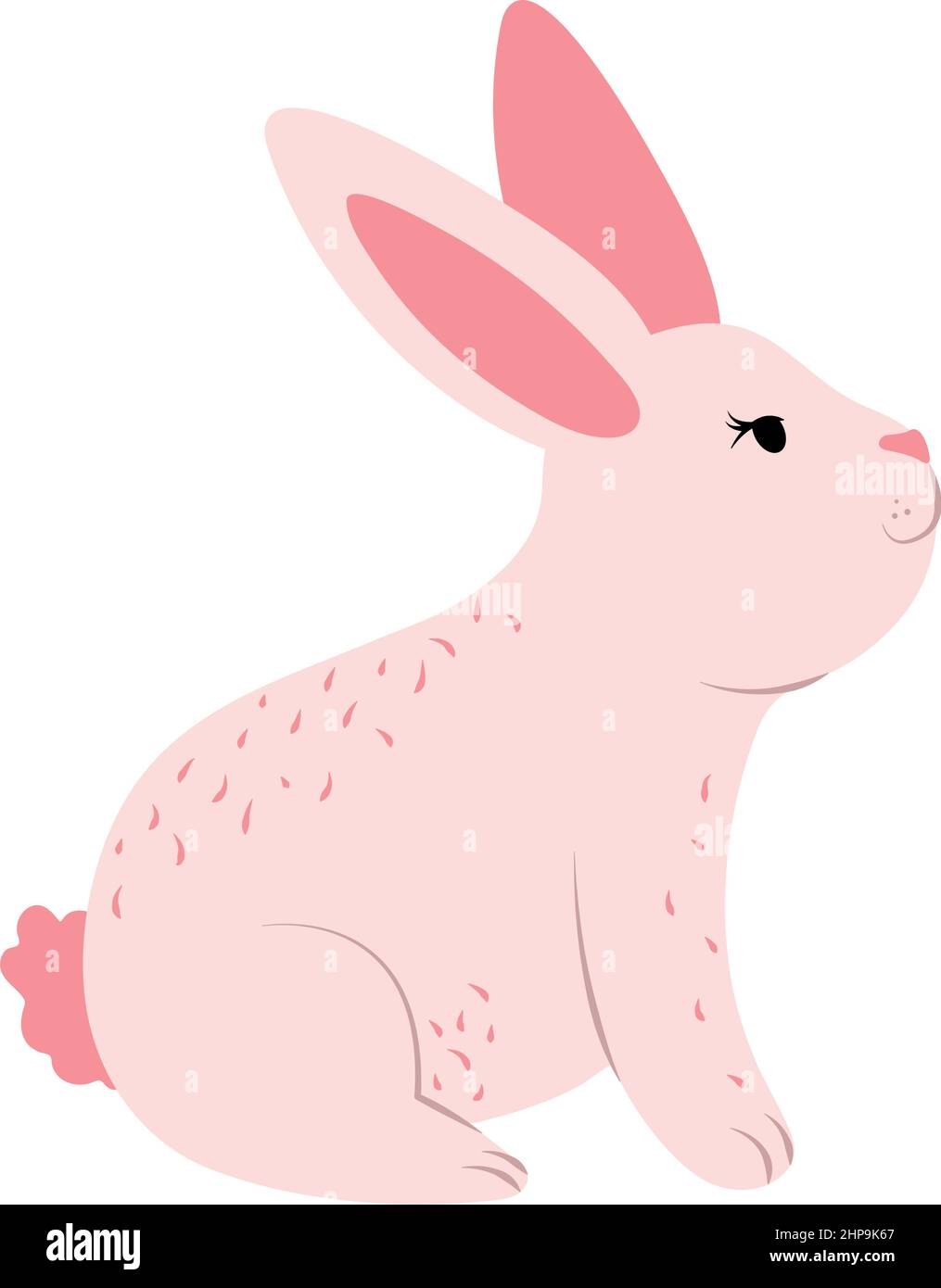 rabbit cute cartoon Stock Vector Image & Art - Alamy