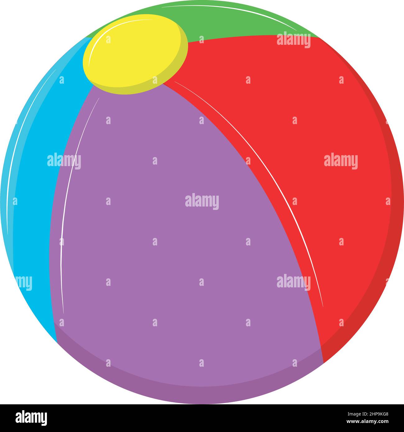 plastic ball toy Stock Vector Image & Art - Alamy