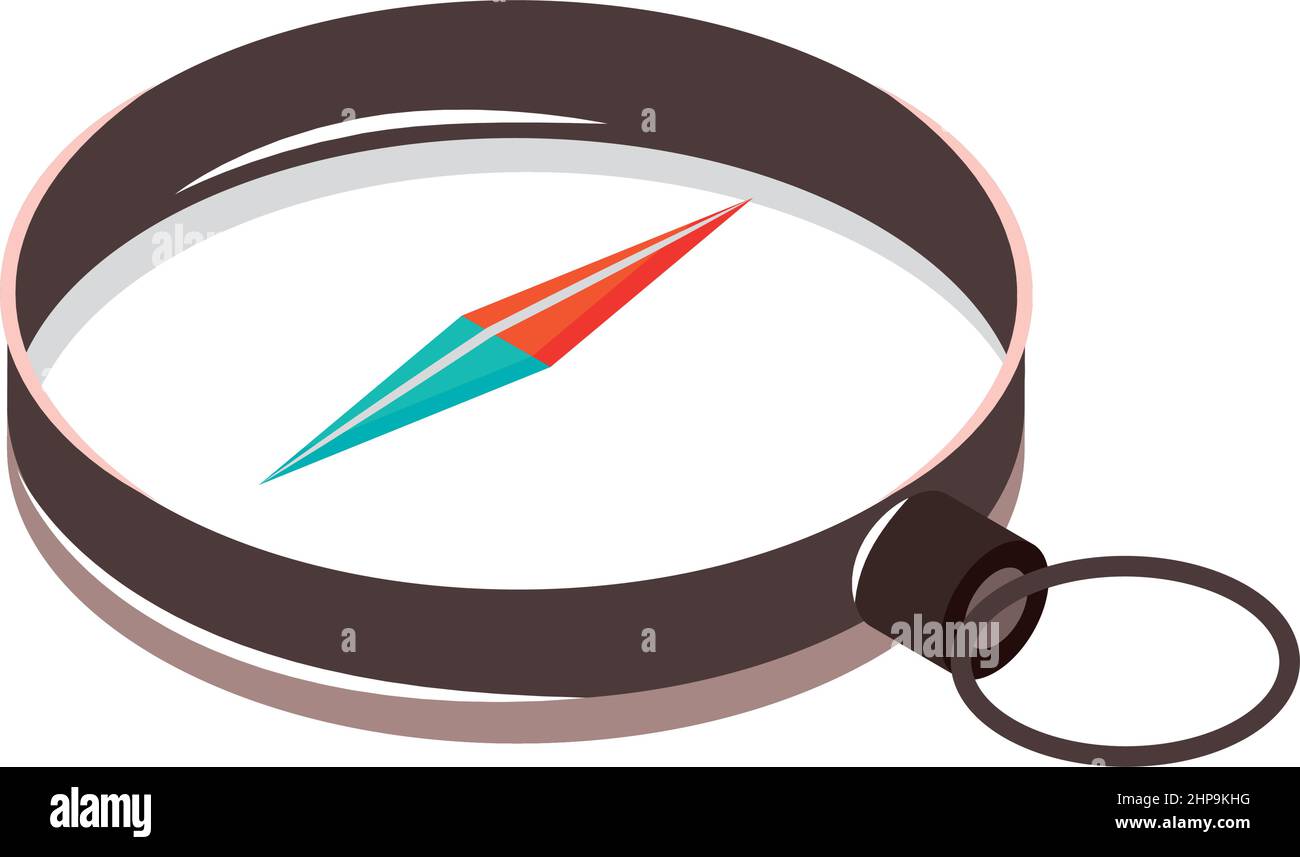 compass travel isometric Stock Vector Image & Art - Alamy