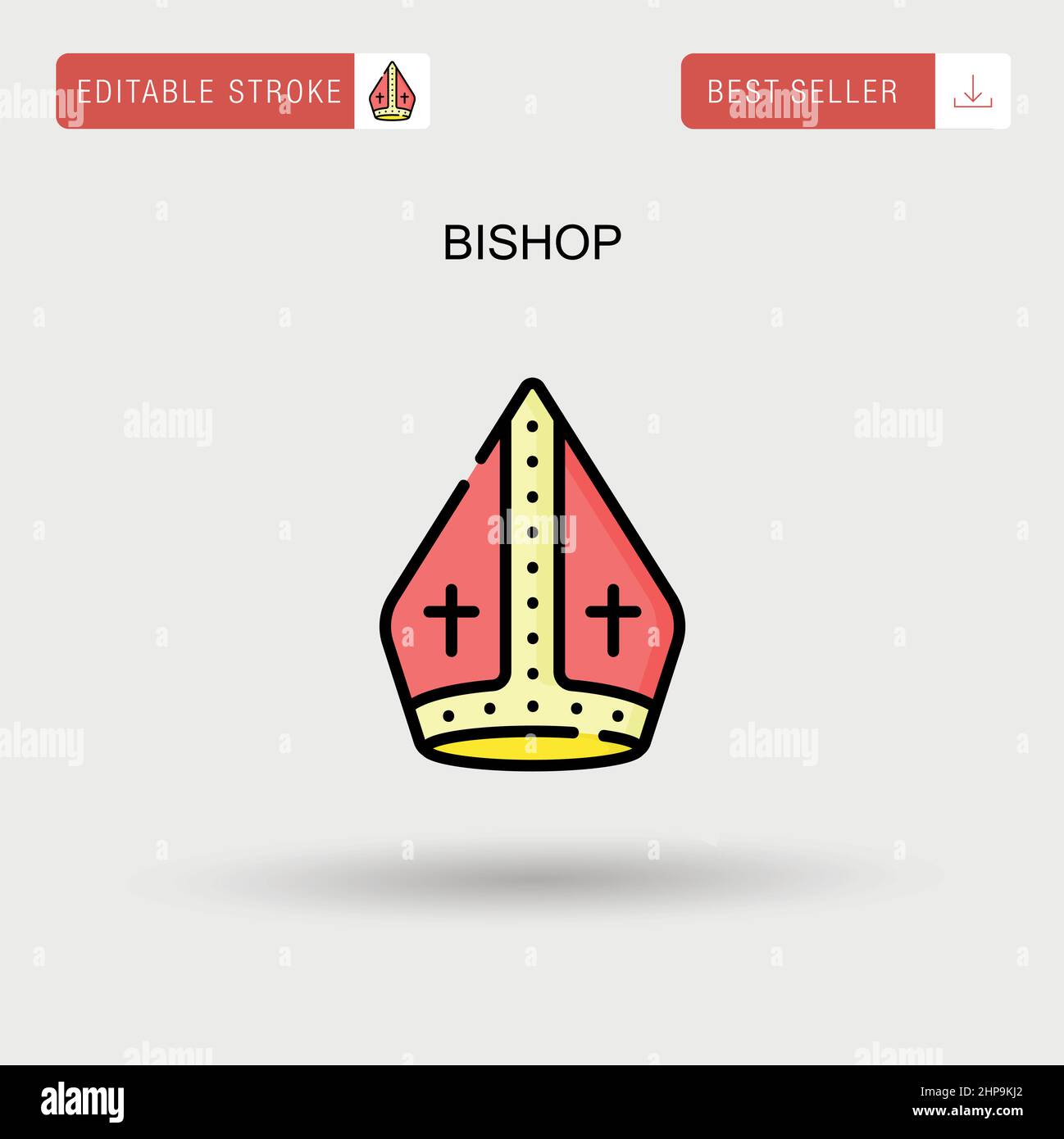 Bishop Stock Vector Images - Alamy