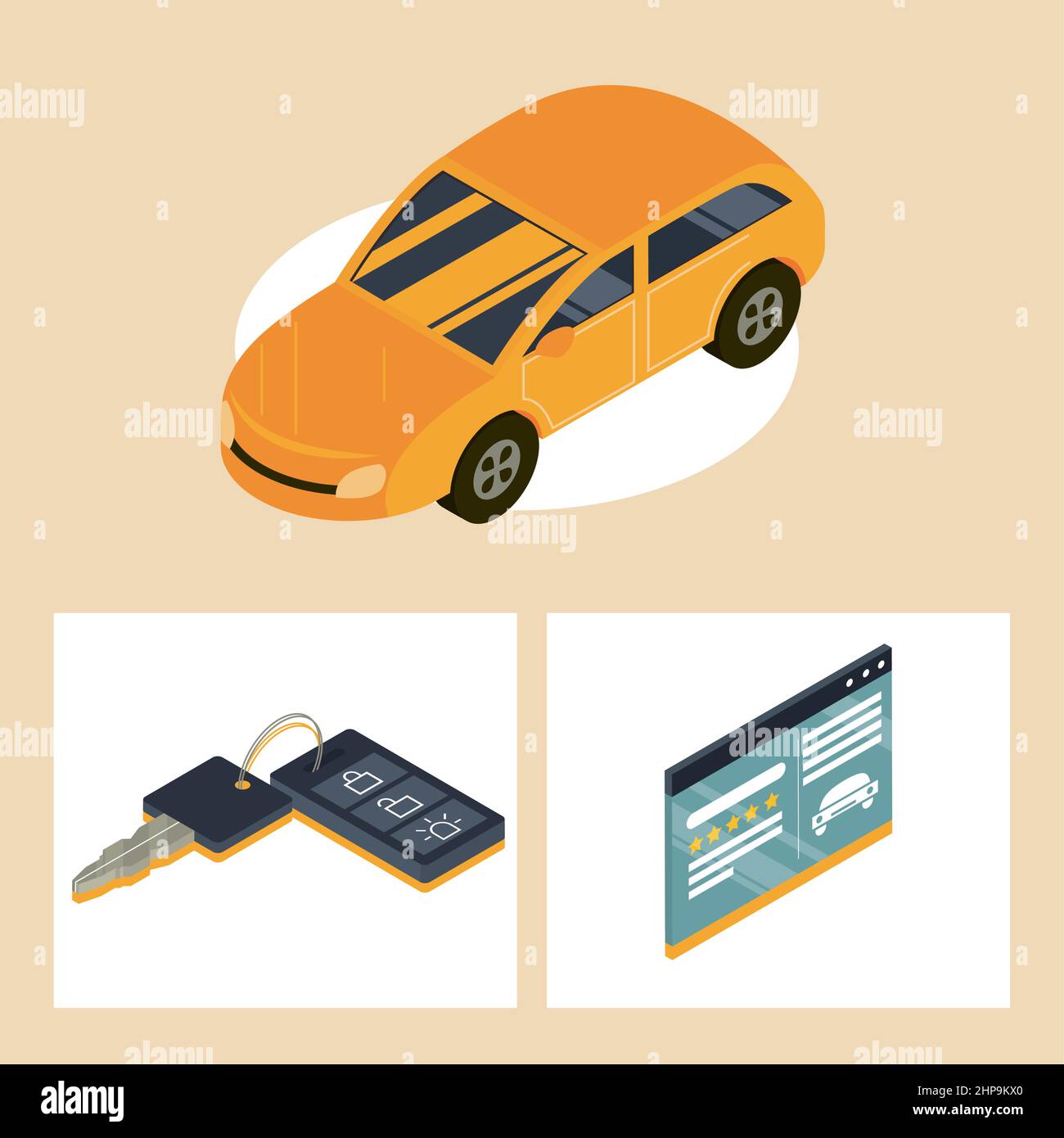 car purchase icons Stock Vector Image & Art - Alamy