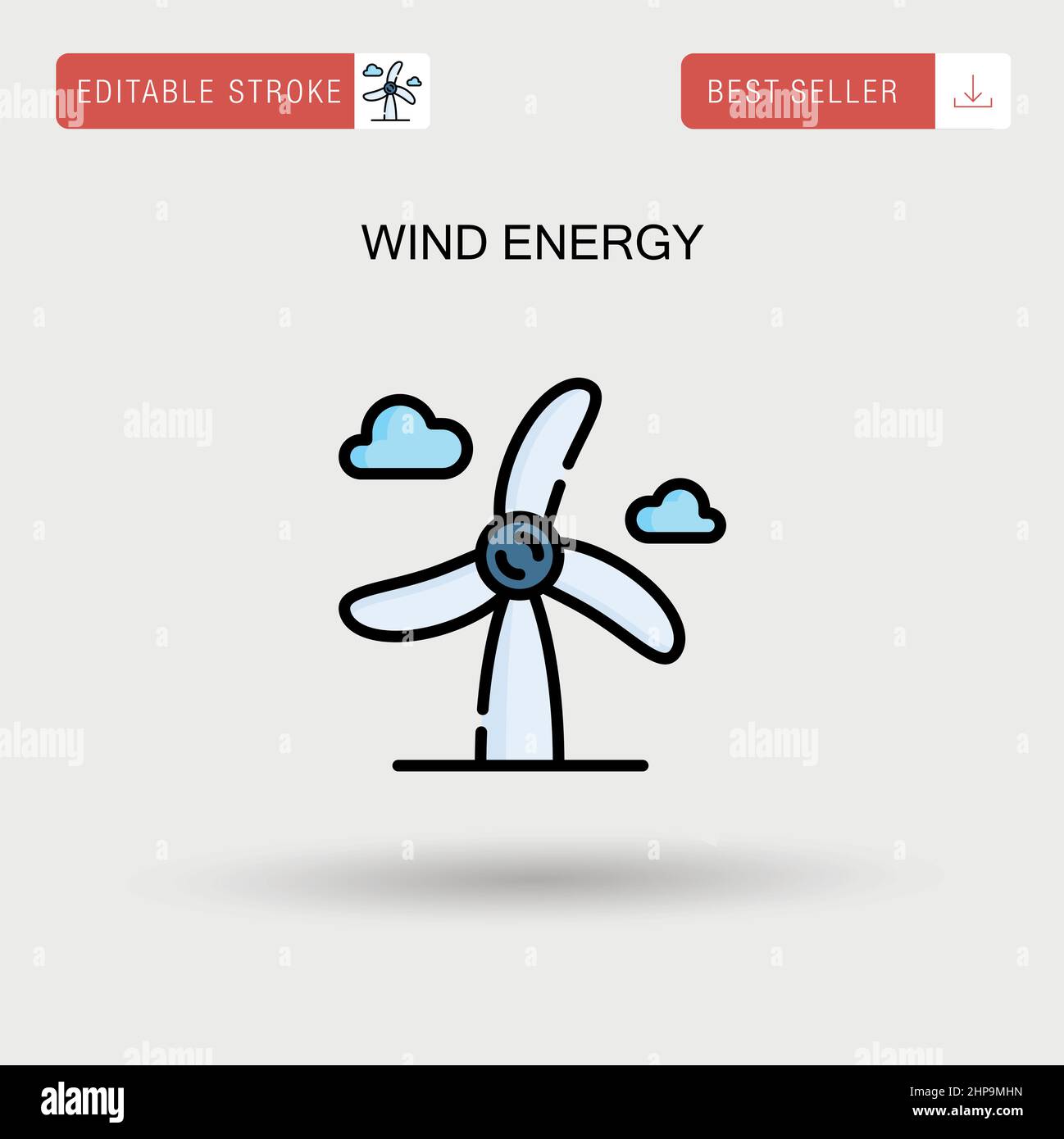 Wind Power Icon