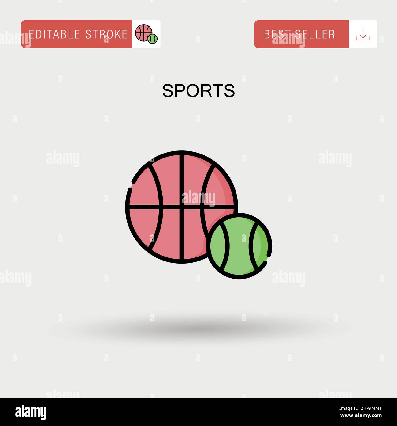 Professional sports icon Stock Vector Images - Alamy