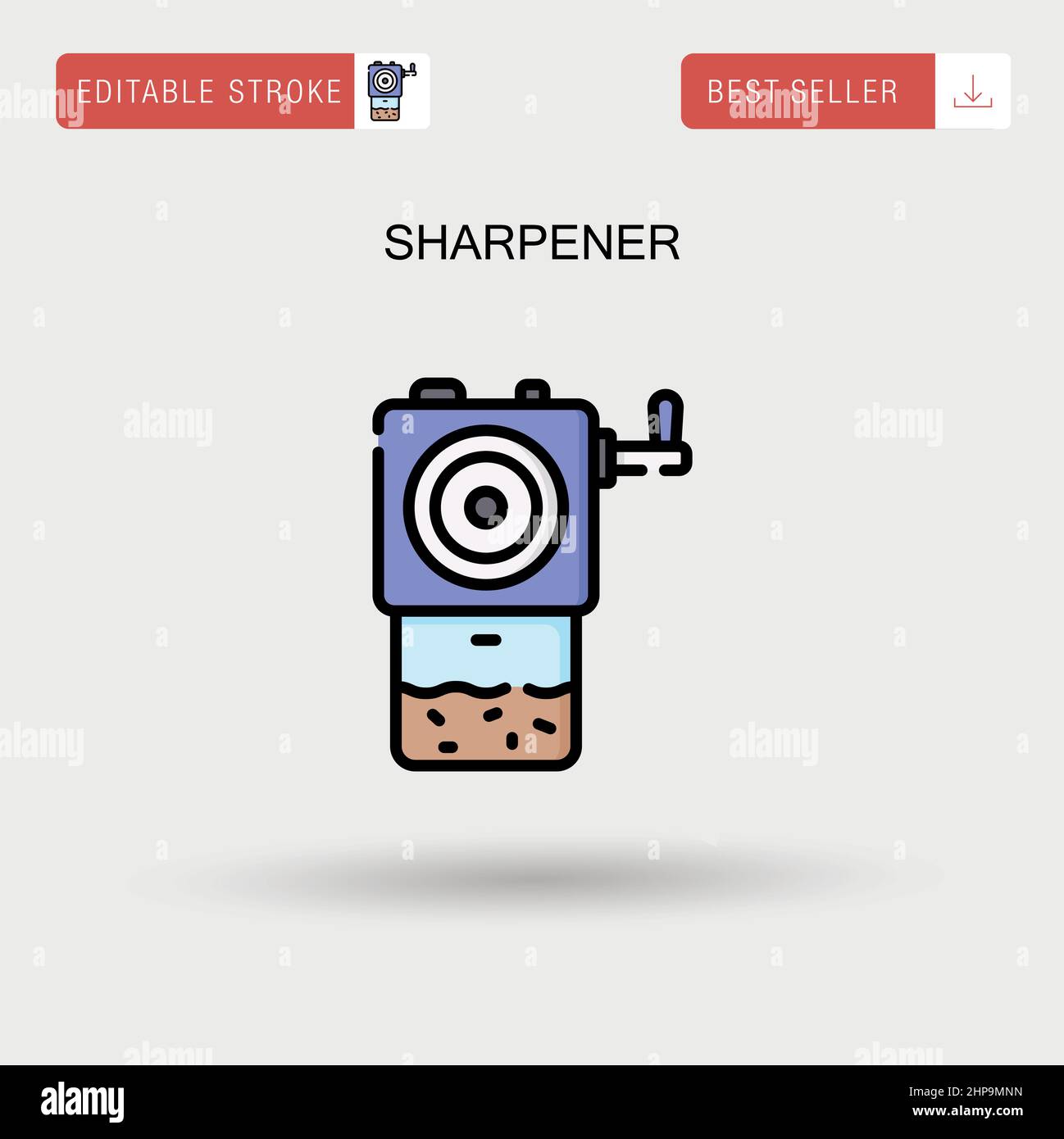 Simple small black plastic Stock Vector Images - Alamy