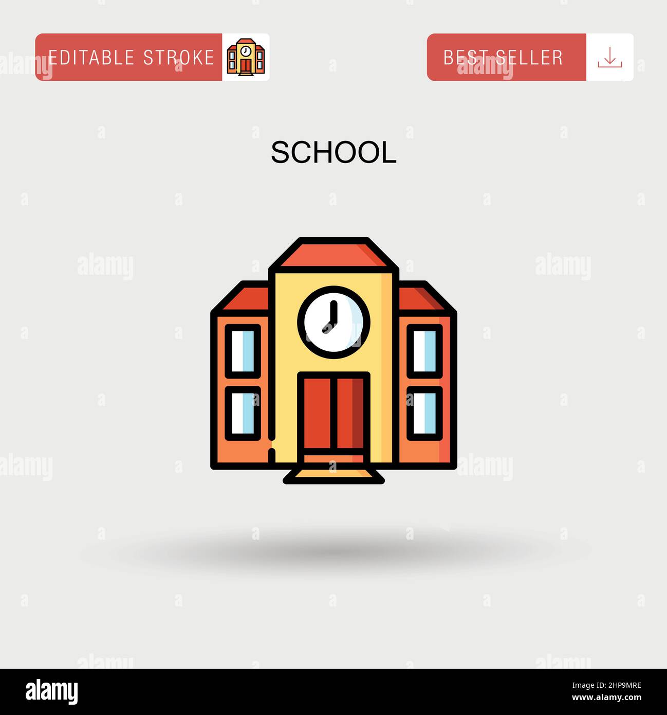 School children icon hi-res stock photography and images - Alamy