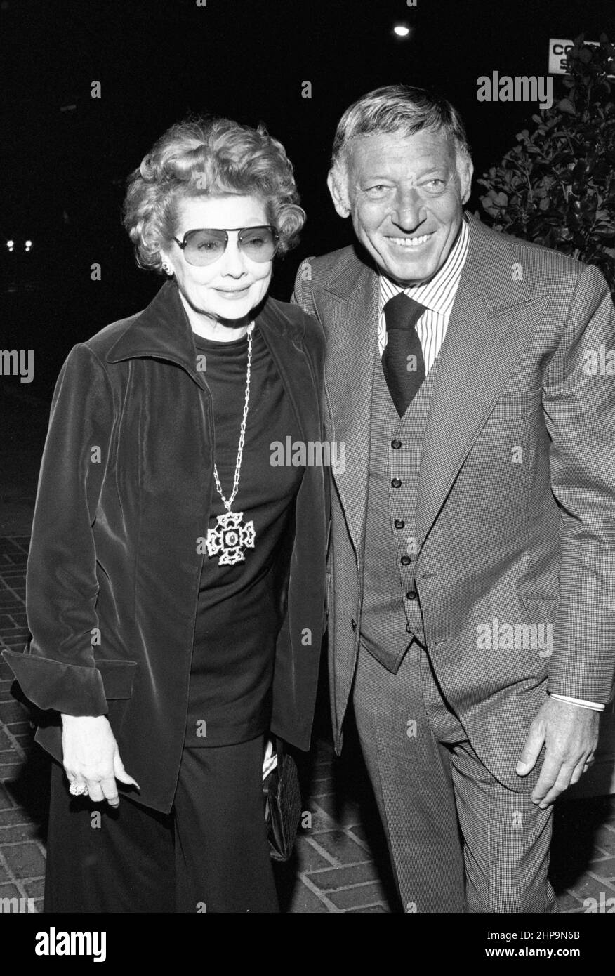 Lucille Ball and Gary Morton Circa 1980's Credit: Ralph Dominguez ...
