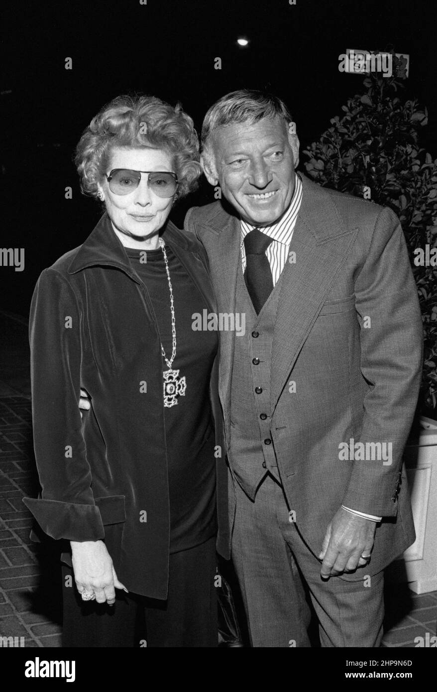 Lucille Ball and Gary Morton Circa 1980's Credit: Ralph Dominguez ...