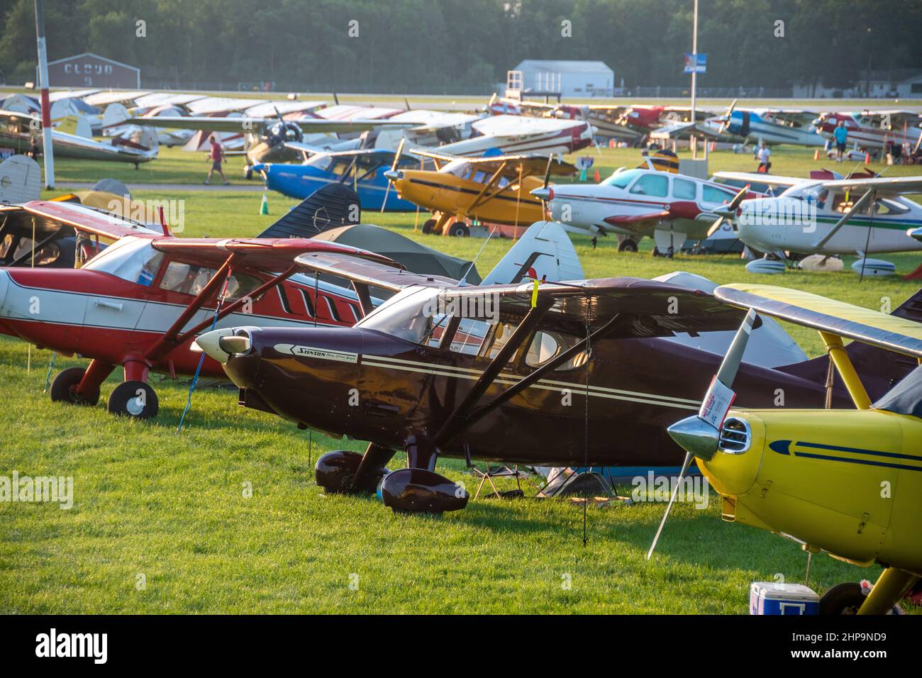 EAA Airventure in Oshkosh WI Stock Photo - Alamy