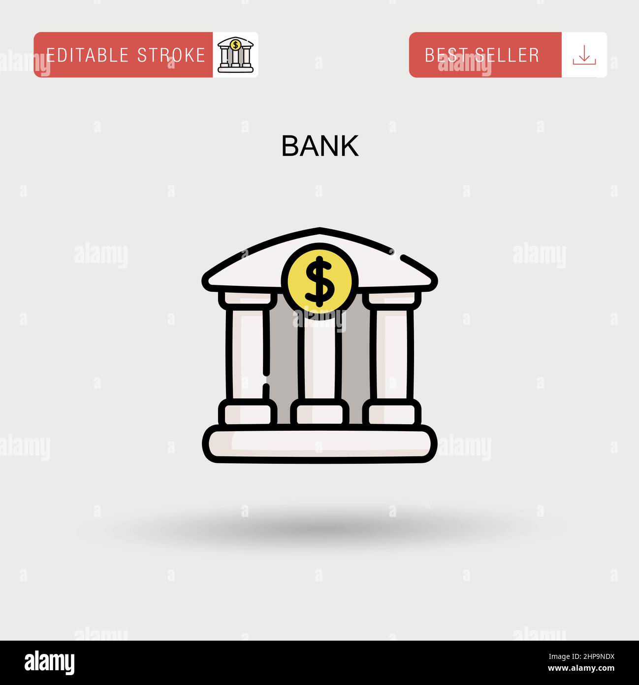 Money global bank icon hi-res stock photography and images - Alamy