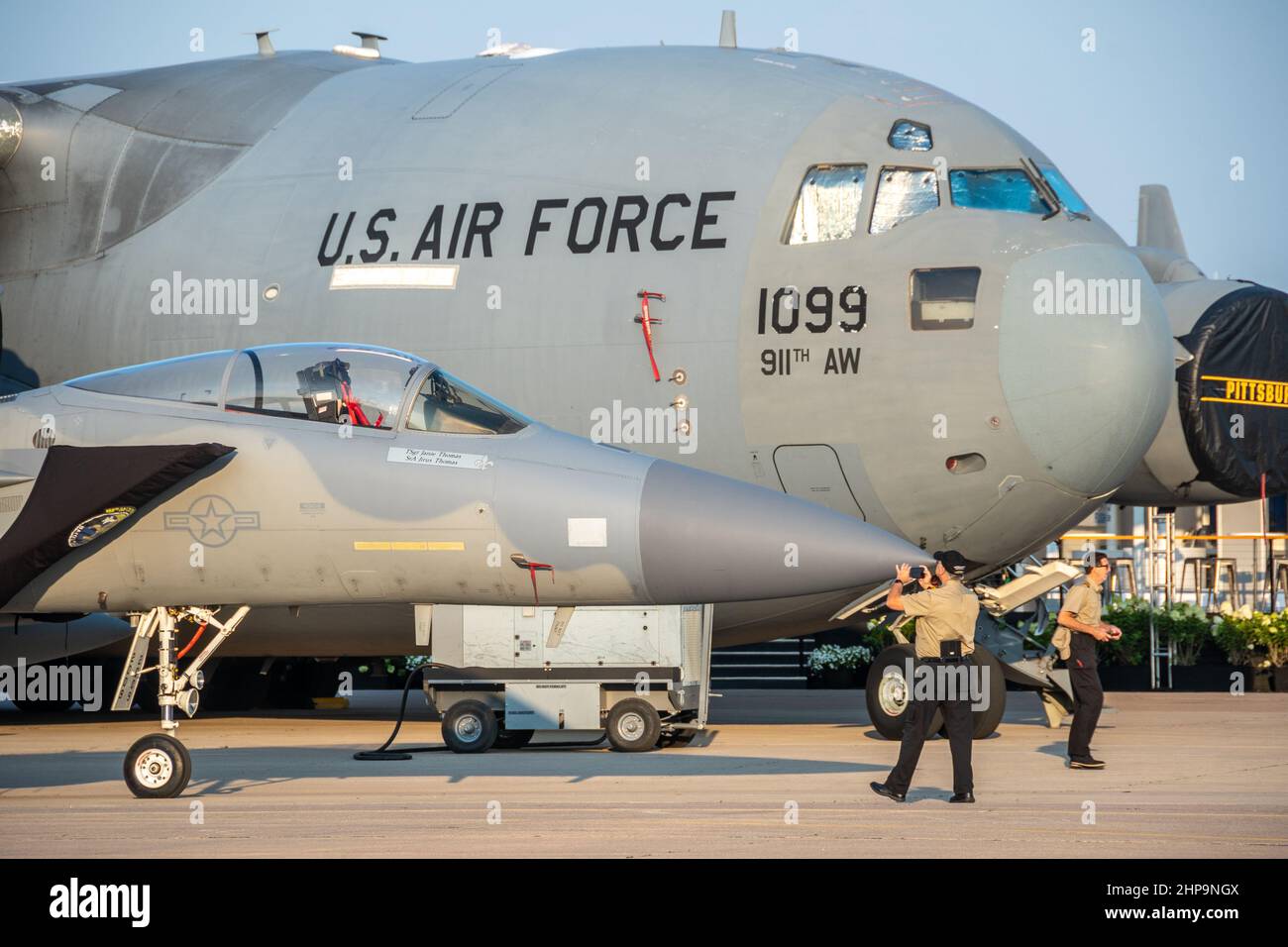 Eaa airventure airplane air show oshkosh wisconsin hi-res stock ...