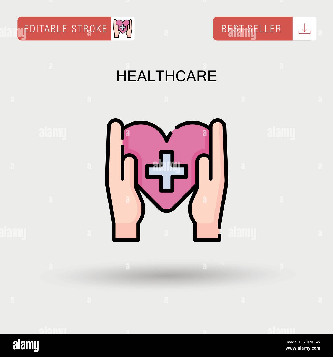 Healthcare technology icon Stock Vector Images - Alamy