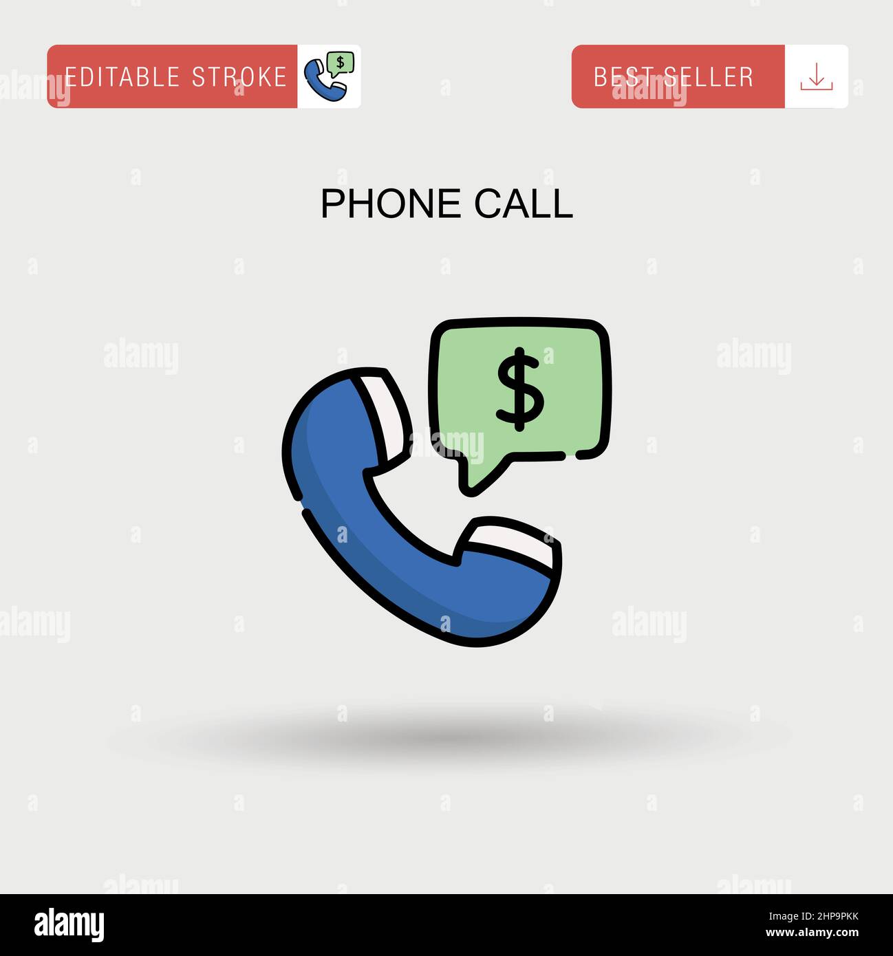 One handset Stock Vector Images - Alamy