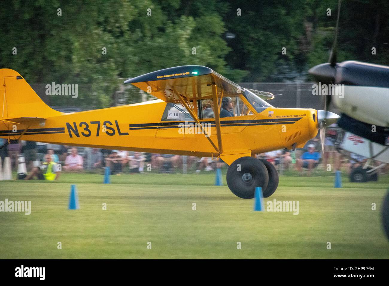 Eaa airventure airplane air show oshkosh wisconsin hi-res stock ...