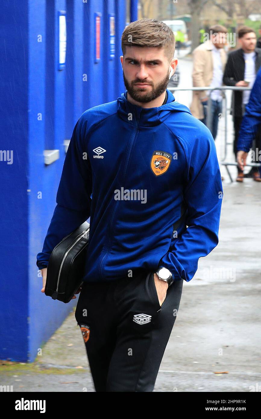 Brandon Fleming #21 of Hull City arriving at the ground Stock Photo - Alamy
